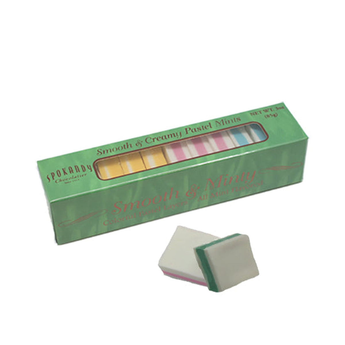 Spokandy 3 oz Pastel Mint Tube – Lively Olive Tasting Bar Port Townsend ...