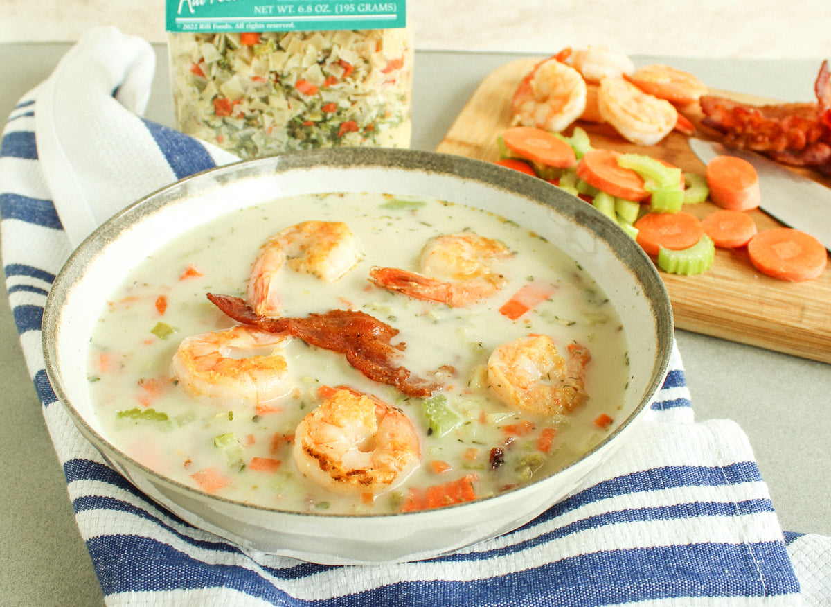 Puget Sound Seafood Chowder – Lively Olive Tasting Bar Port Townsend ...